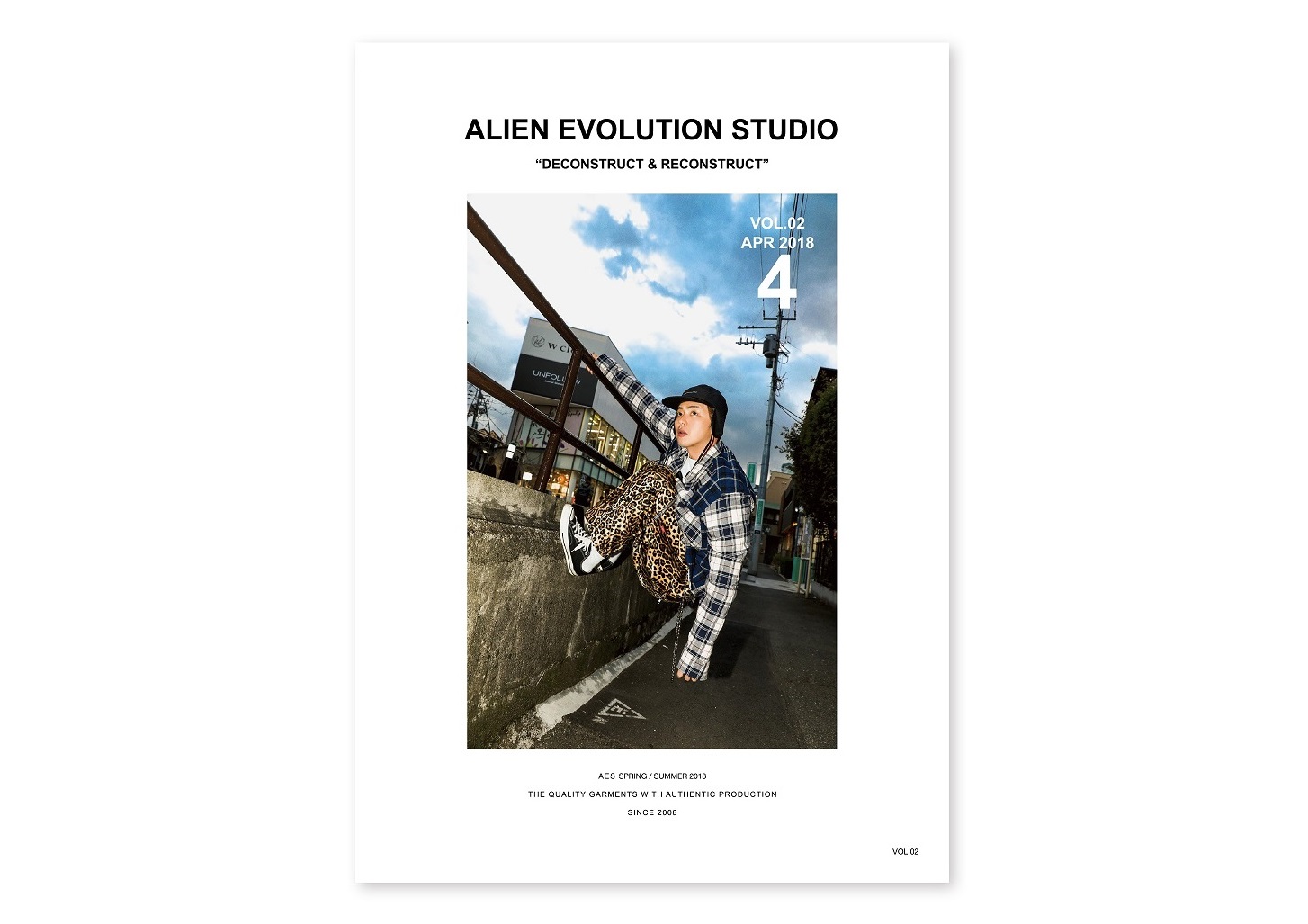 ALIEN EVOLUTION STUDIO® 2018 S/S “DECONSTRUCT & RECONSTRUCT” STYLEBOOK ...