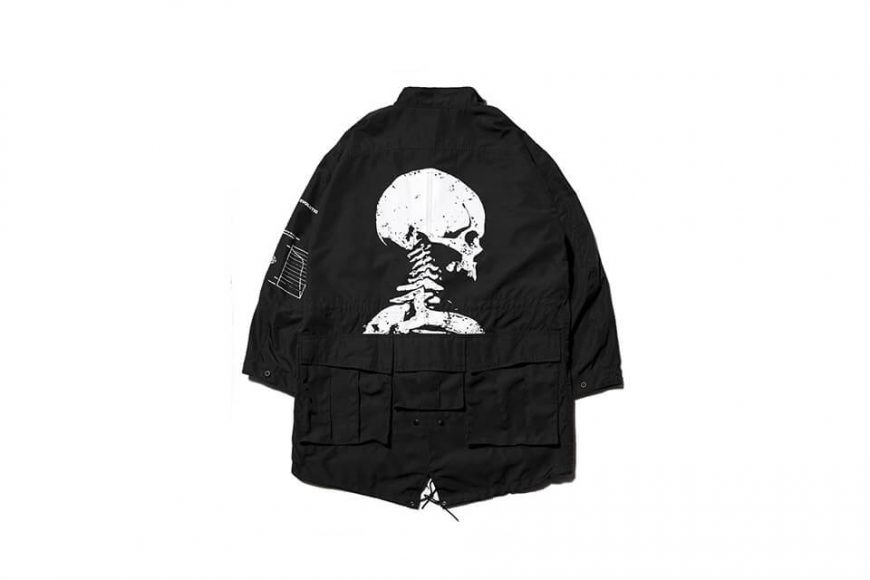 AES 11/17(六)發售 18 A/W Aes Skeleton M65 Parka | NMR