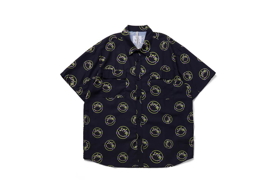 SMG 9/24(六)發售 22 A/W Smiley Face Pattern Shirt | NMR