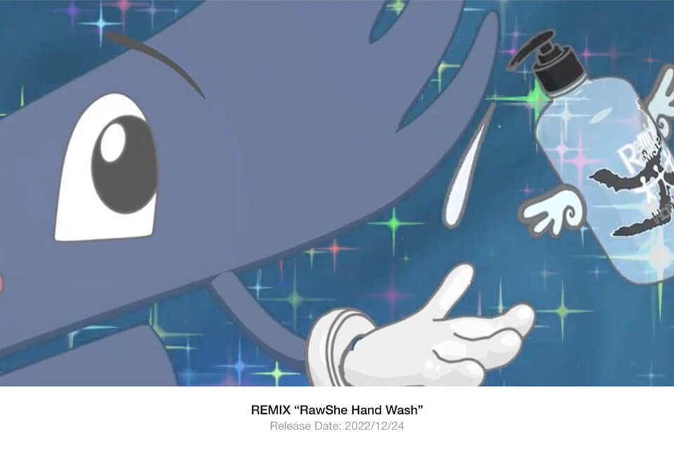 REMIX 12/24(六)發售 22 A/W REMIX｜RawShe Hand Wash | NMR