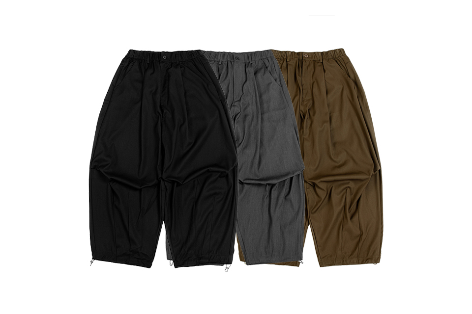 Nurari 10/20(五)發售 23 A/W 23- Civ. Classic Circular Pants | NMR