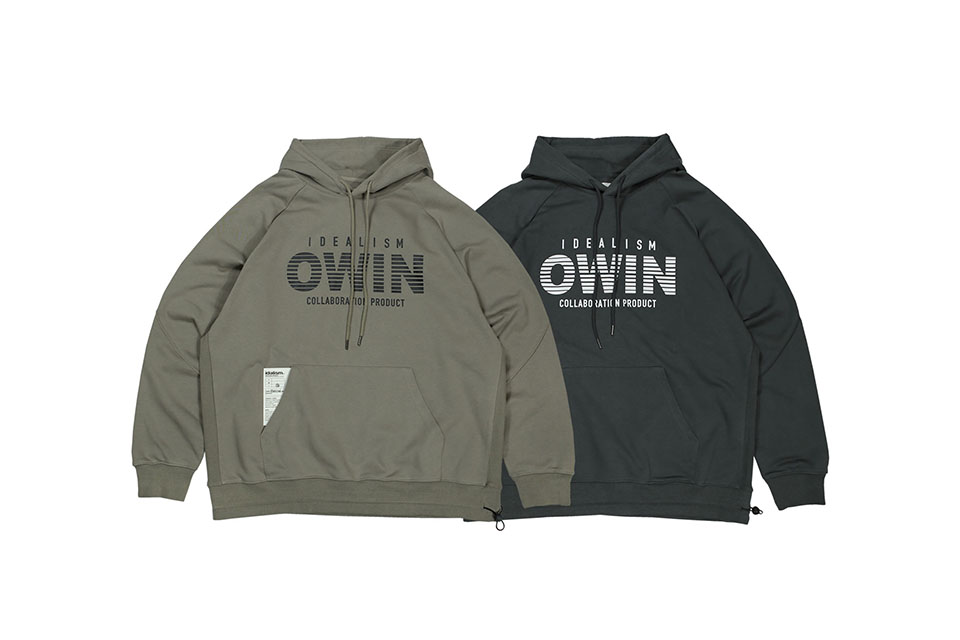 OWIN X idealism 12/6(三)發售 23 A/W Hoodie 系列連帽衛衣 | NMR