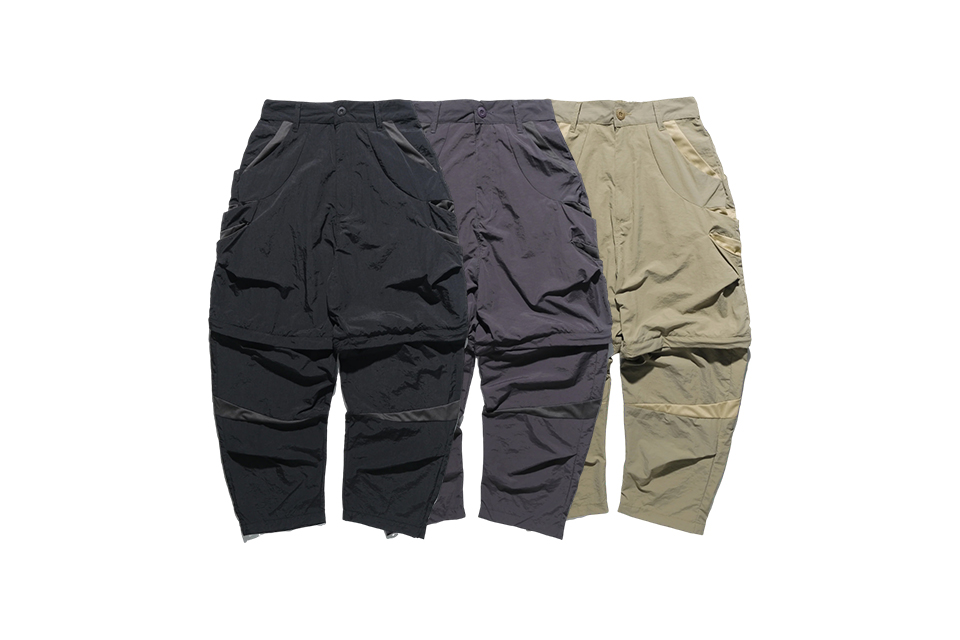 OCTO GAMBOL 8/2(五)發售 24 S/S Crescent Detachable Pants | NMR