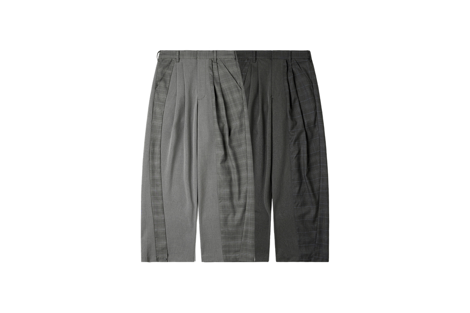 MELSIGN 11/13(三)發售 24 A/W Asymmetrical Panel Trousers | NMR