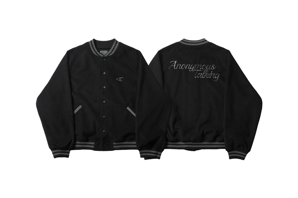 ANONYMOUS TALKING 12/4(三)發售 24 A/W Logo Varsity Jacket | NMR