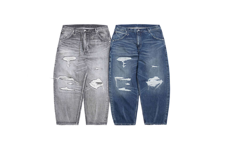 PERSEVERE 2/8(六)發售 24 A/W Destroyed Effect Selvedge Denim Jeans | NMR